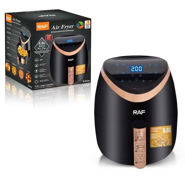 Air Fryer RAF 5,8L - friteuse sans huile - Maidub Cameroun | La meilleure destination shopping ...